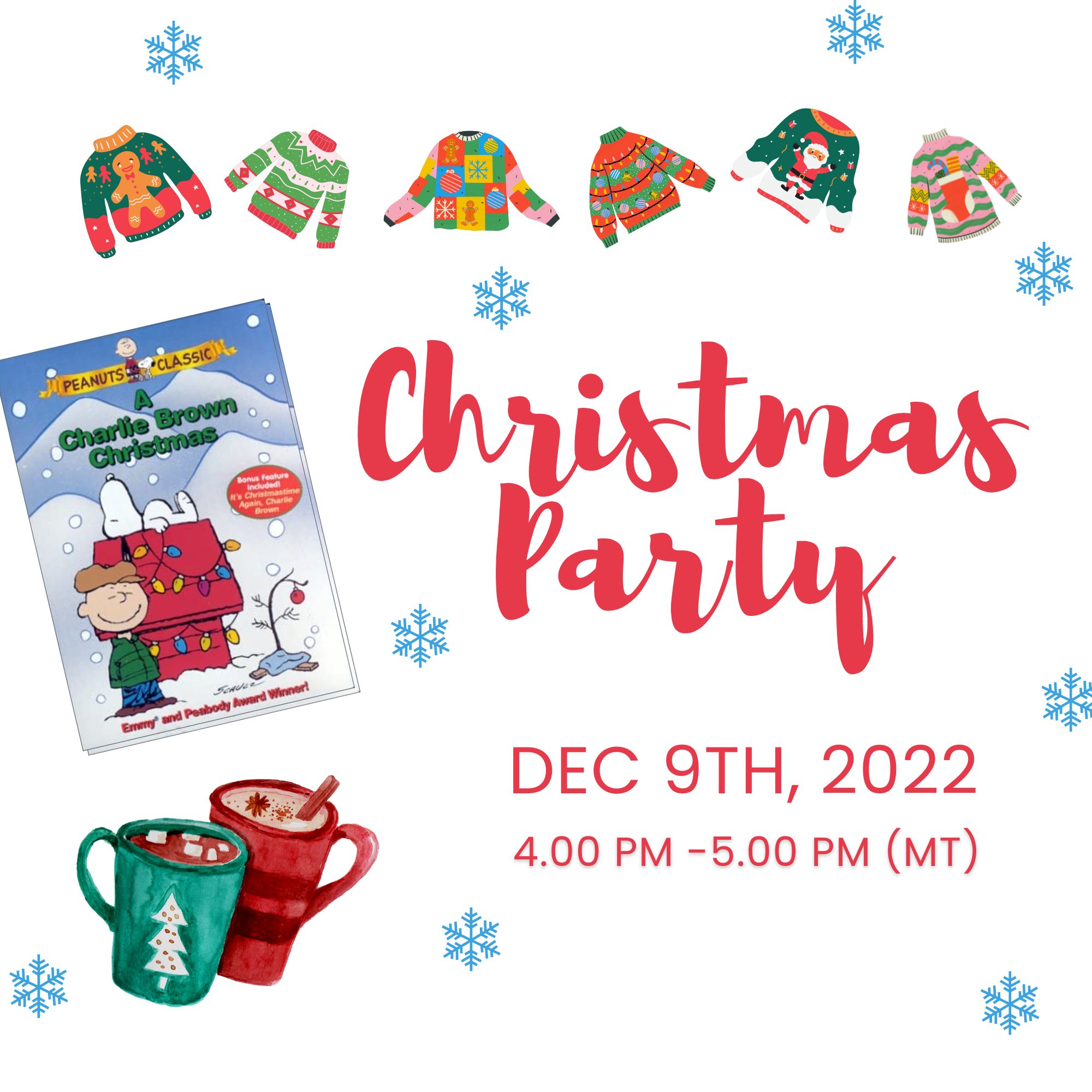 Christmas Movie Party! Dec 9th - AHS Worldwide